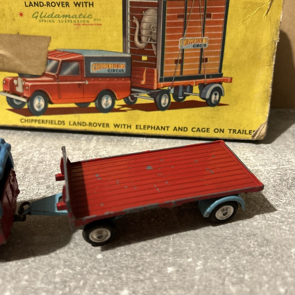 Corgi, Chipperfied Circus, 503 Giraffe Transporter, GS.19 Land Rover ...