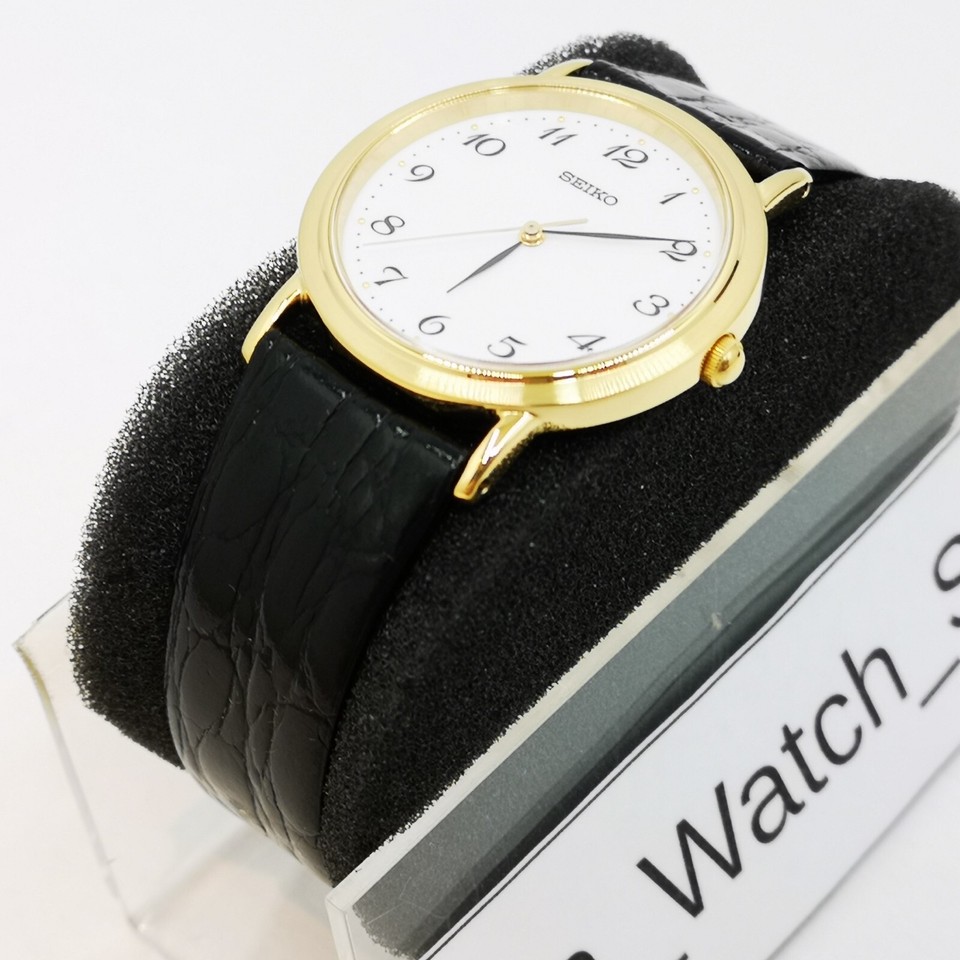 SEIKO SPIRIT SCDP030 White Men's Watch New in Box | eBay