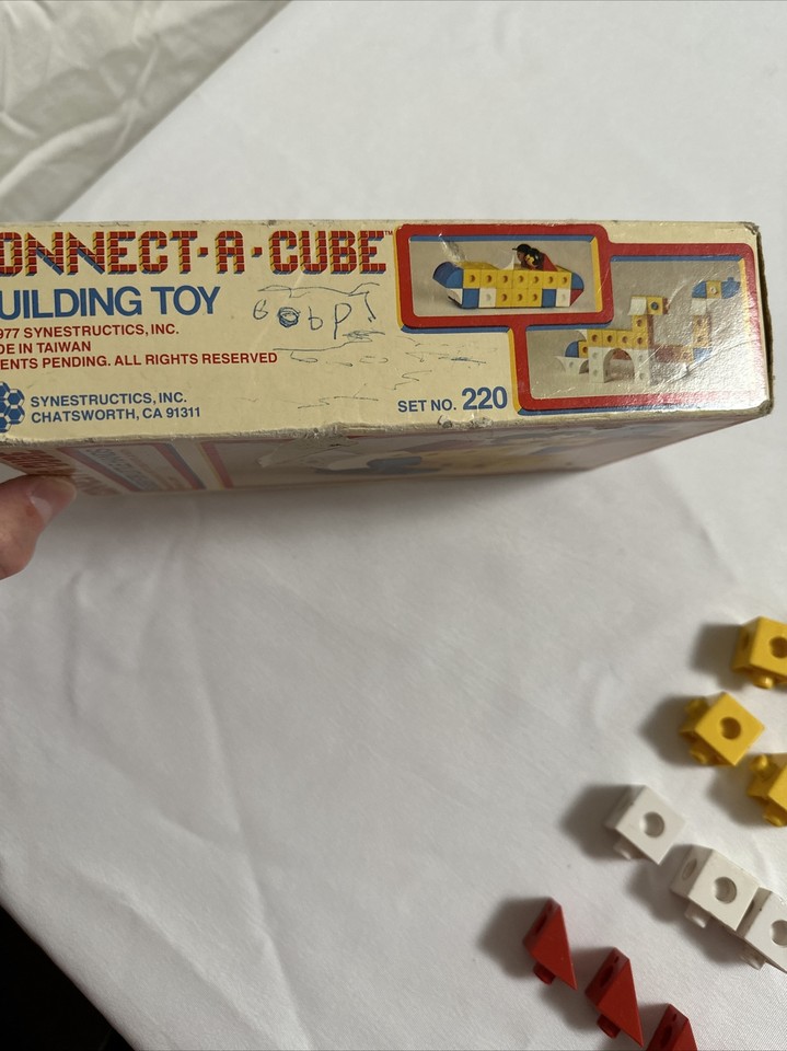 Gigo Connect A Cube Building Blocks Toy NO. 220 Vintage 1977 - READ | eBay