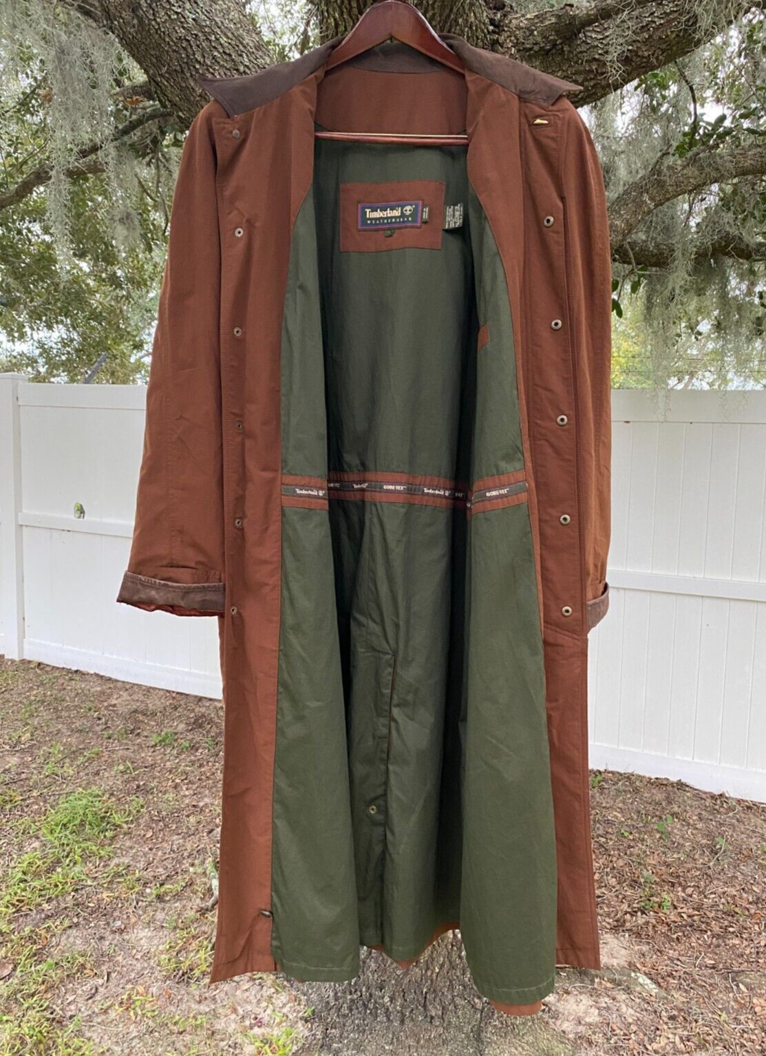 Men's Timberland Weathergear Gore-Tex Barn Trench Coa… - Gem