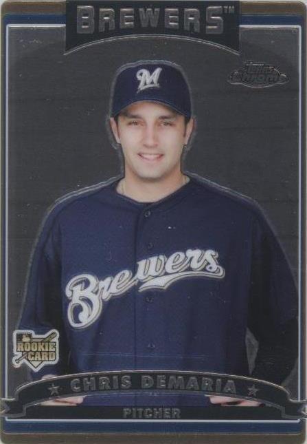 2006 Topps Chrome - Rookie Logos Chris Demaria #CRC45 /599 (RC) for ...