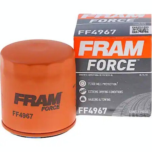 Fram FF4967 Force Oil Filter 15,000 Mile Protection for select Lexus ...