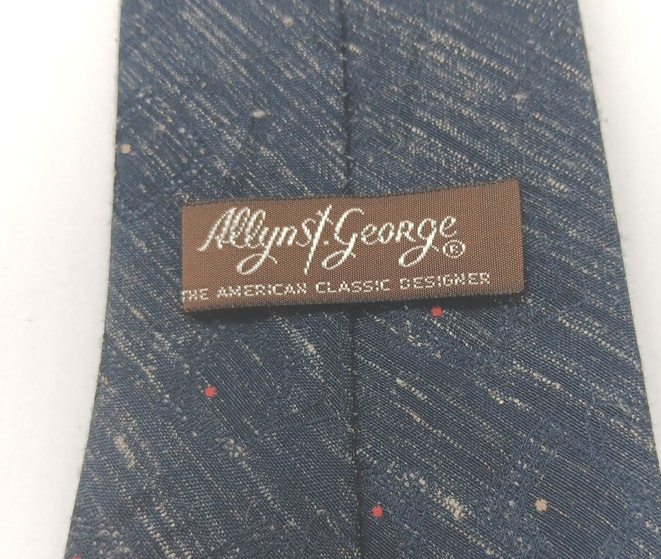 Allyn St George Tie Black / Gray Multi Color Necktie | eBay