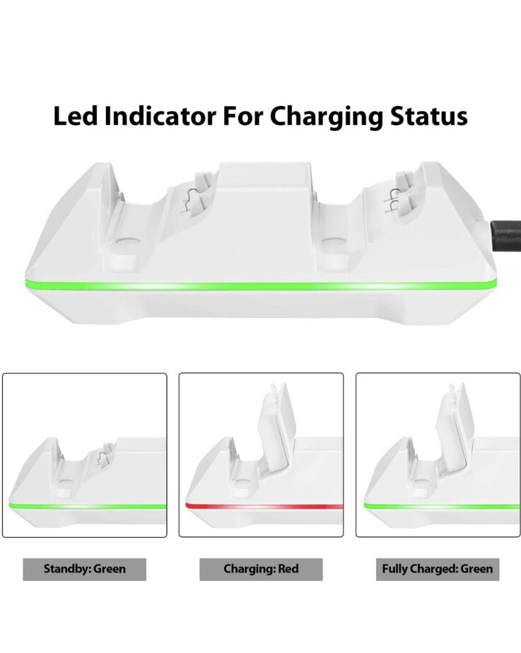 Controller Charger for Xbox One, CVIDA Dual Xbox One/One S/One Elite ...
