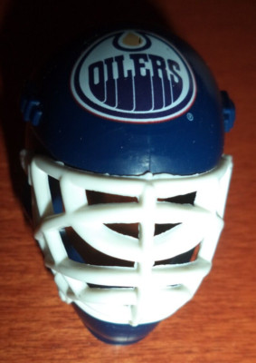 Edmonton Oilers Hockey Goalie Mini Helmet Mask Franklin NHL | eBay