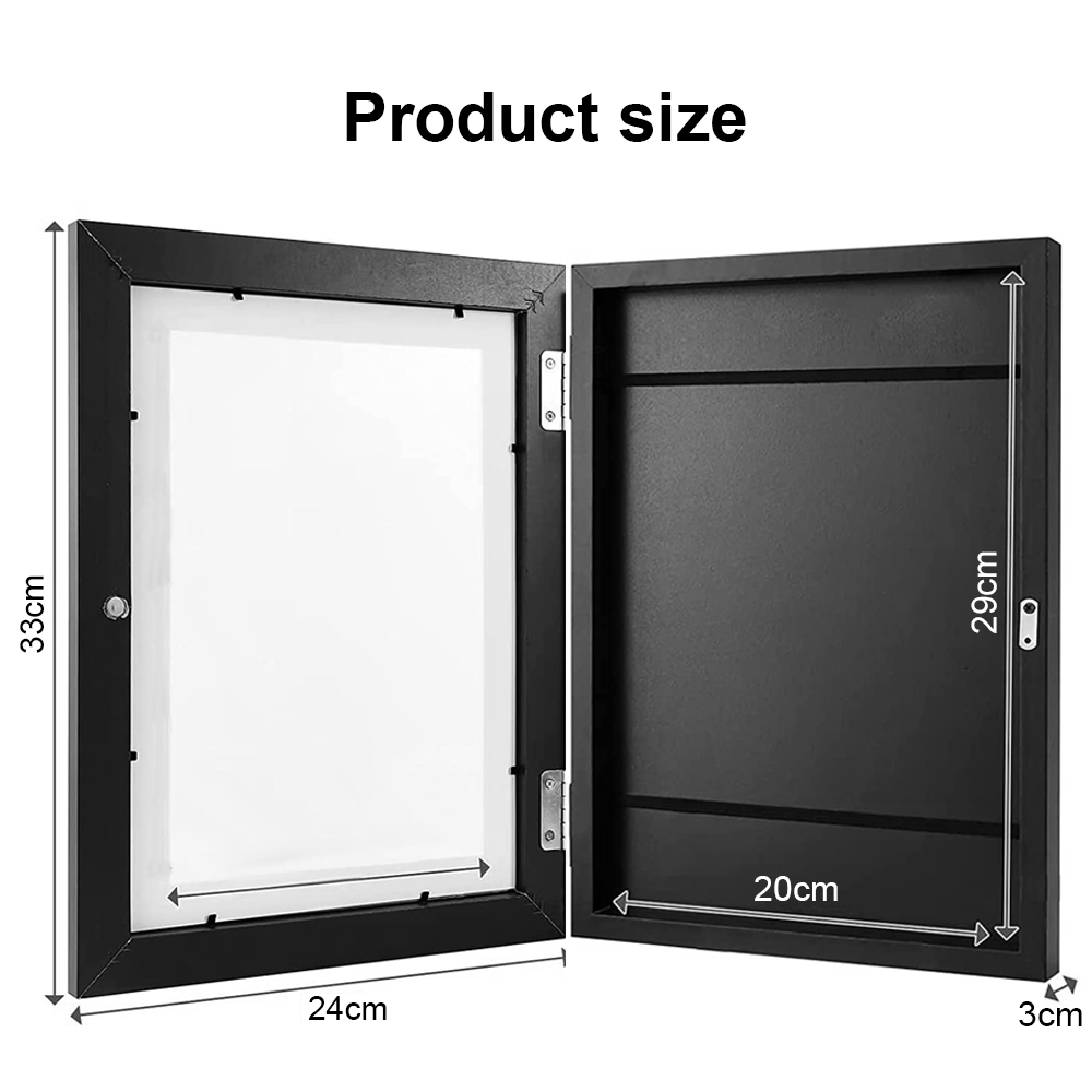 A4 Art Display Frame Photo Picture Crafts Poster Storage Frames Kids ...