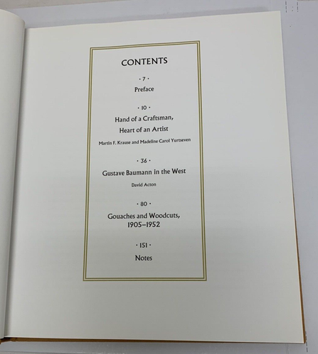 Gustave Baumann : Nearer to Art by Martin Krause, David Acton and Carol ...