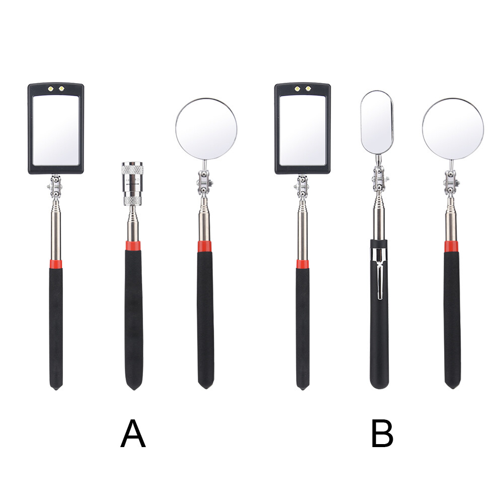 Retractable Rod Portable Magnetic Stick Inspection Mirror Car Checking ...