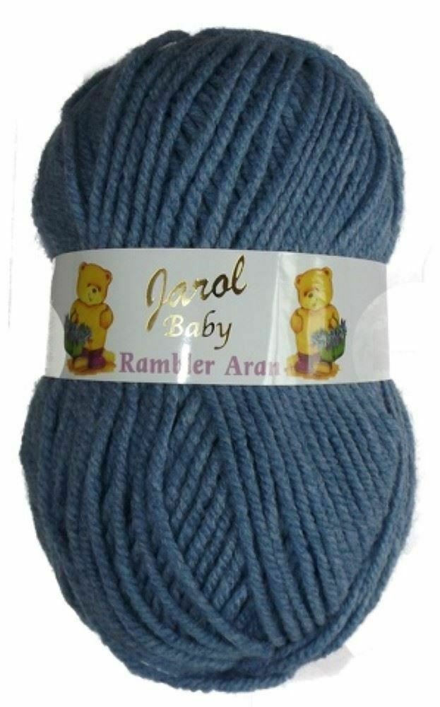 100g Ball of Jarol BABY Rambler ARAN Acrylic KNITTING YARN - BUY 10 get ...