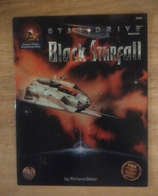 Alternity RPG Stardrive Black Starfall Module Adventure USED TORN TSR ...