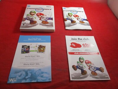 Mario Kart Wii Nintendo Wii Empty Case & Manual (no game) #Q1 | eBay