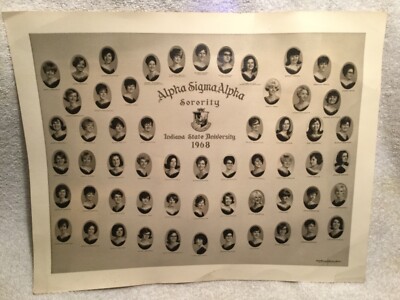 Composite Photo Alpha Sigma Alpha Sorority Indiana State University ...