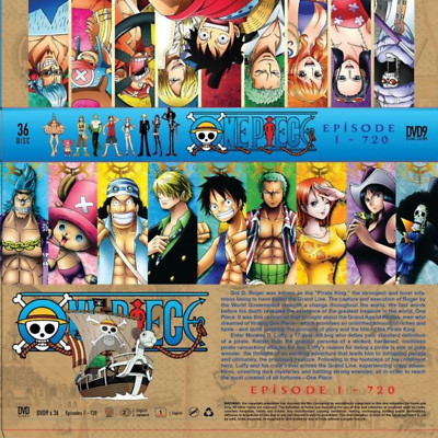 One Piece DVD Collection English Dubbed Complete TV Series Boxed ...