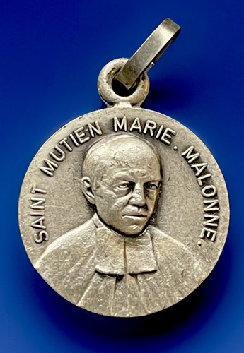 Vintage Catholic Frere Mutien Marie Malonne Petite Religious Medal ...