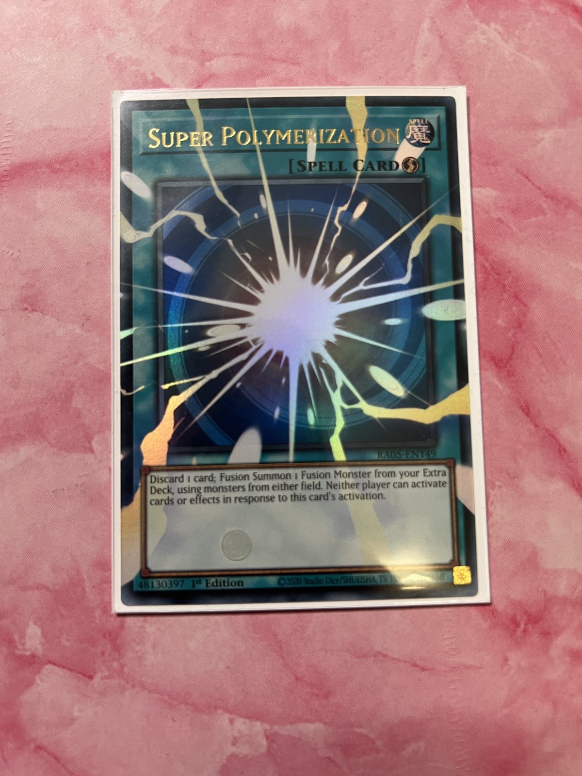 Yugioh: Super Polymerization - Extended Art Ultra Overframe - RA05 ...