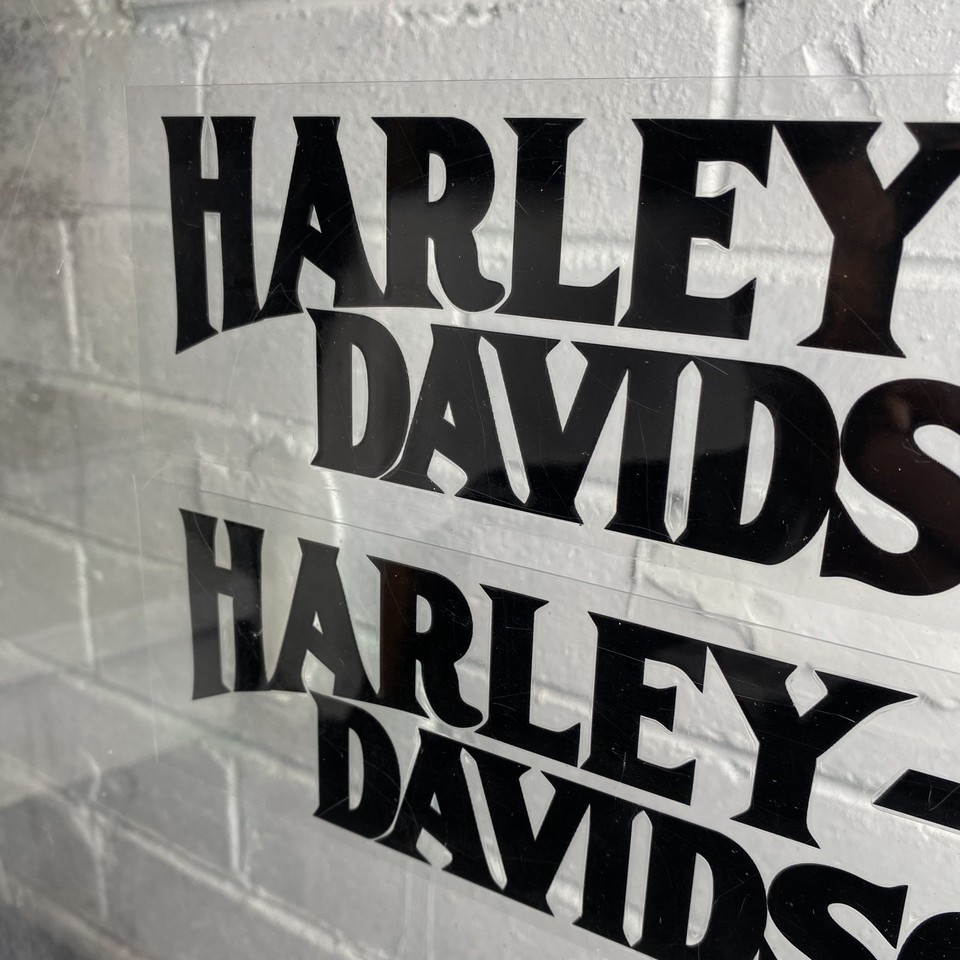 Harley-Davidson Tank Decal Sticker SET | Low Rider ST Dyna, Softail ...