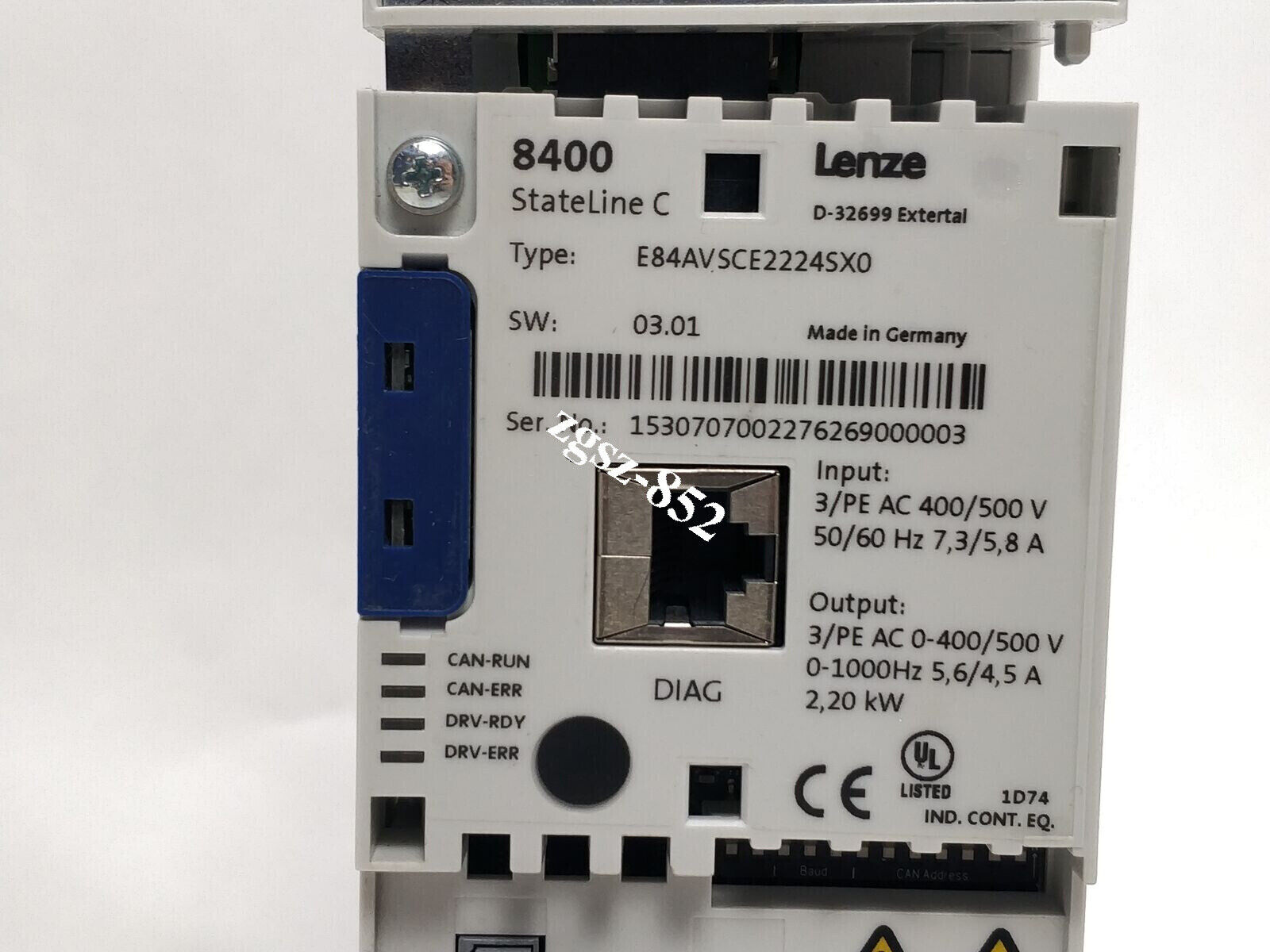 E84AVSCE2224SX0 LENZE Inverter drives 8400 brand new fast Shipping ...