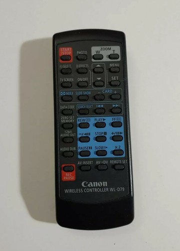 OEM Genuine Canon Wireless Controller WL-D79 Video Camera Remote ...