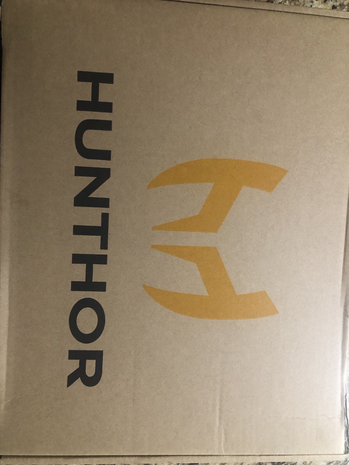 Hunthor Rubber Work Boots, Steel Toe Boots for Men, Waterproof 6mm ...