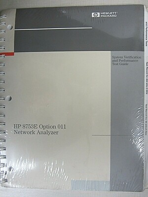 Manuals & Books - Analyzer System