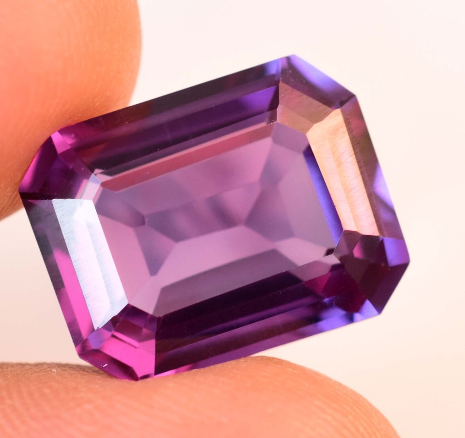 Flawless Natural Color Change Alexandrite 16.45 Ct Certified Loose ...