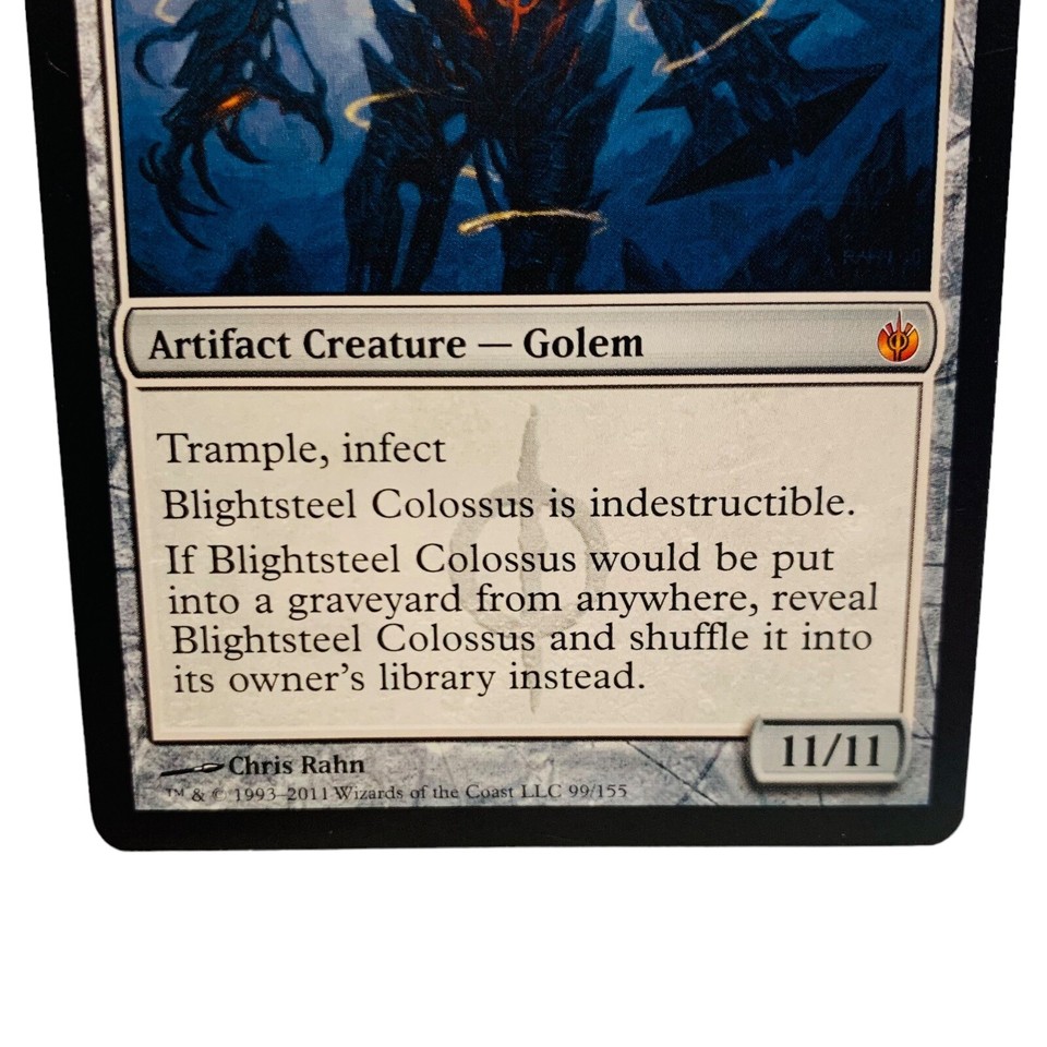Magic the Gathering MTG Blightsteel Colossus (99) | eBay