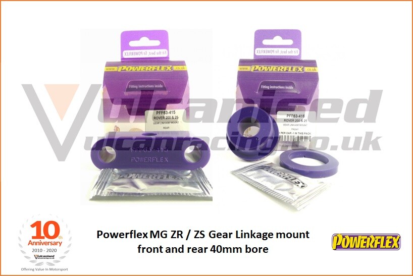 MG ZR MG ZS 01-05 Powerflex Gear Linkage Mounts Front & Rear PFF63-415 ...