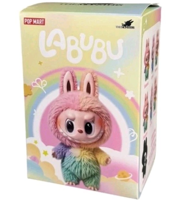 New Labubu Rainbow Secret Or Chase Series Dolls Toys Soft Plushie | eBay UK