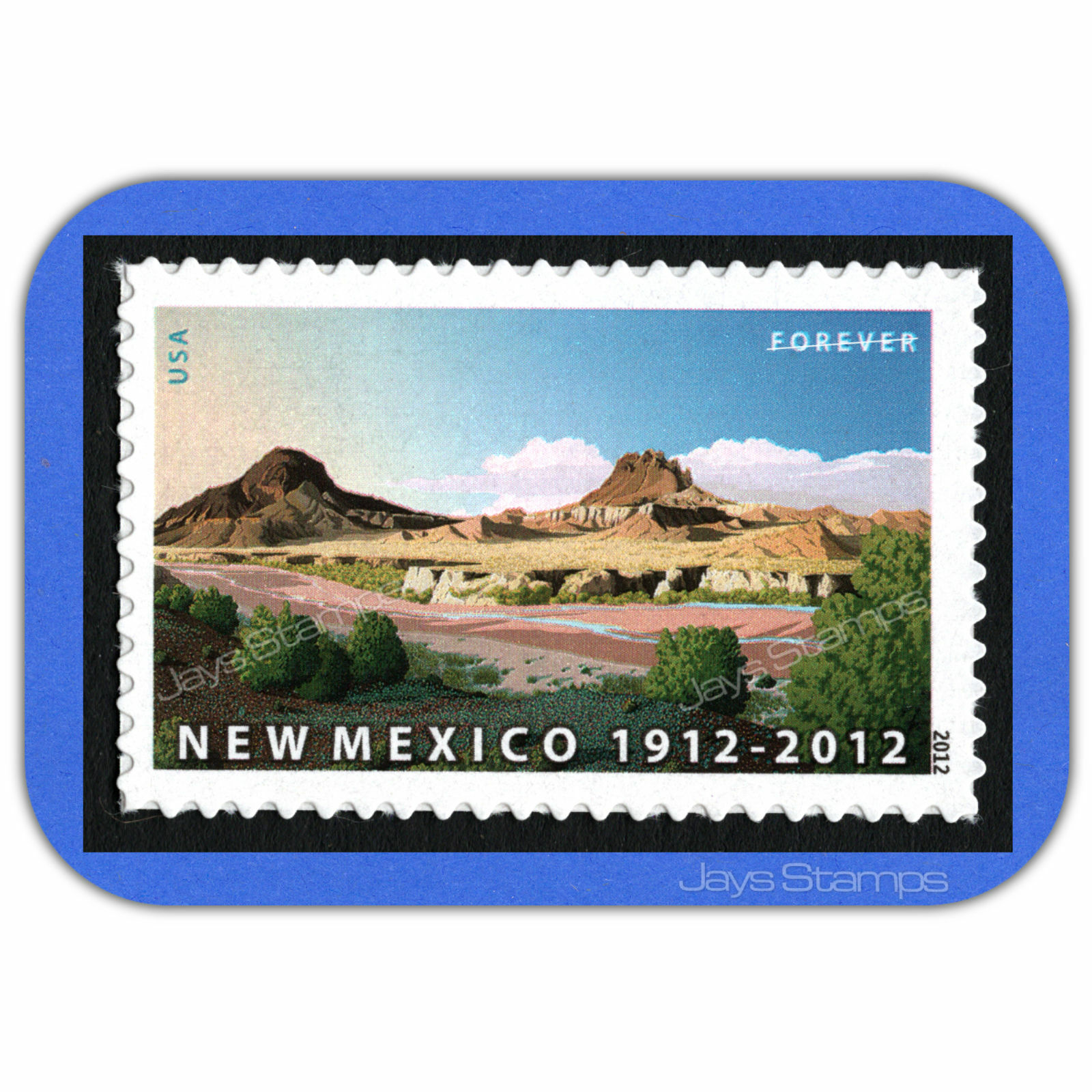 2012 NEW MEXICO STATEHOOD Single Individual -MINT-GENUINE- Stamp #4591 ...