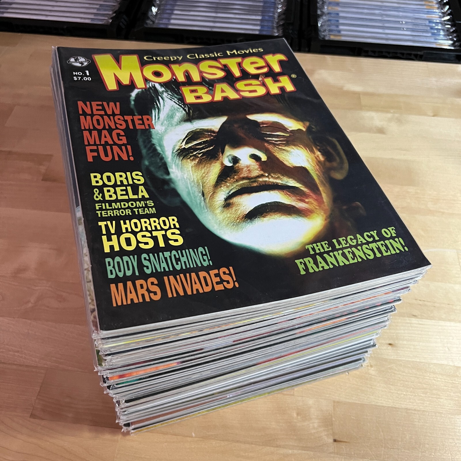 Monster Bash Magazine #1-49 Complete + Special #1-6! Horror Magazines ...