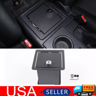 Console Storage Safe Lockbox Center Armrest Box For Toyota FJ Cruiser ...
