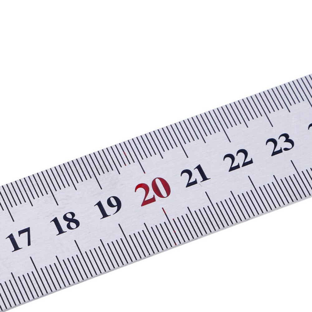 30cm Stainless Steel Right Angle Measuring Rule Tool Square Ruler 0 ...