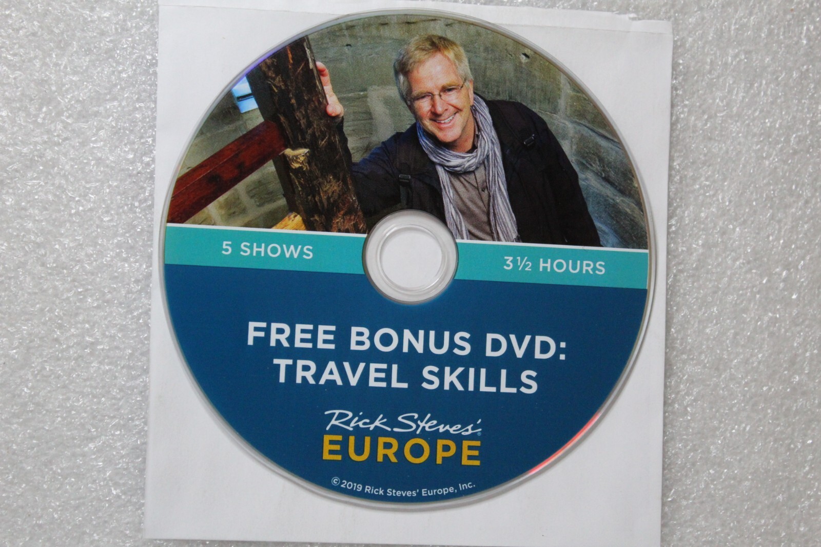 Rick Steves Europe Bonus DVD Travel Skills DVD | eBay