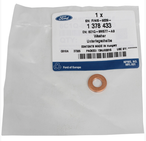 FORD TRANSIT MK3 Einspritzdüsenscheibe 6C1Q-9M577-AB 1378433 NEU ...