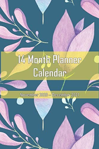 14 Month Planner Calendar Nove - VERY GOOD | eBay