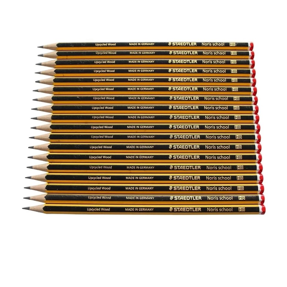 Staedtler Noris 1-100 HB Pencils Office School Craft Art Drawing Break ...