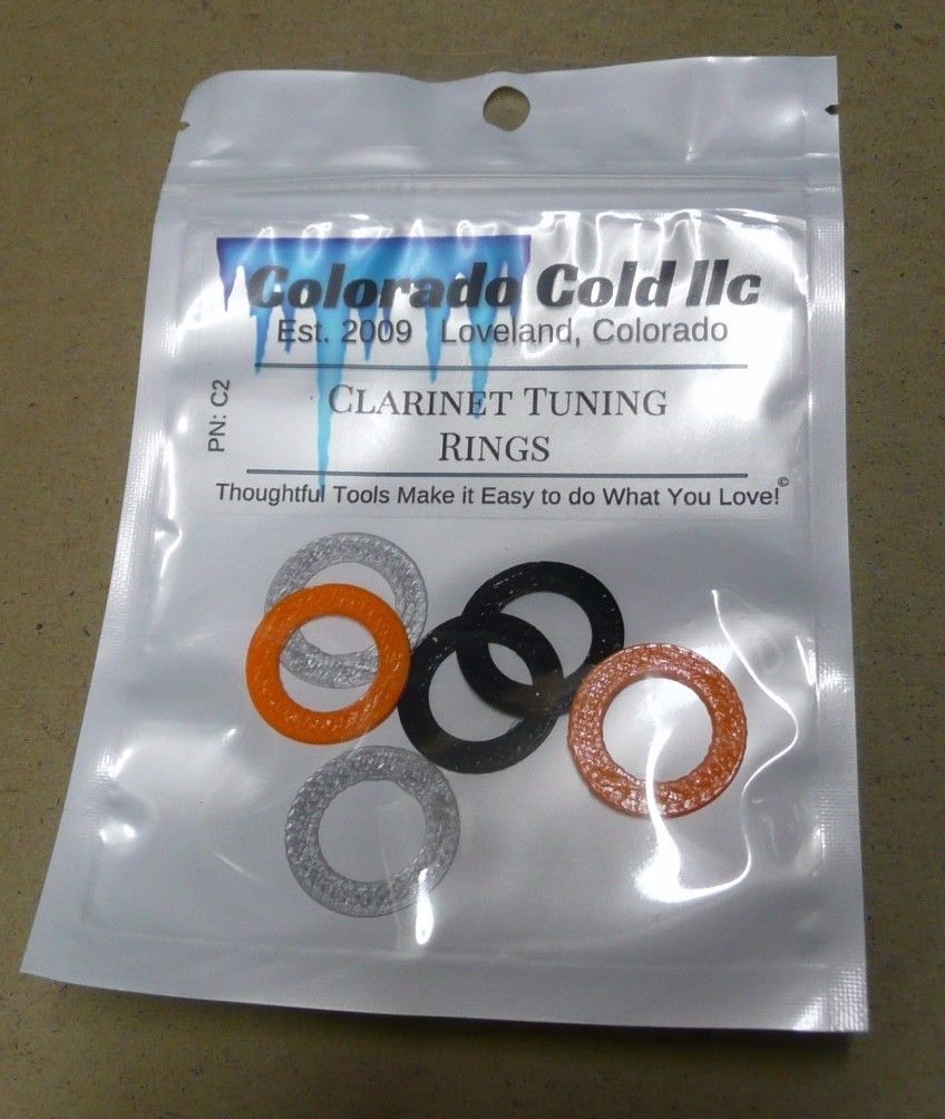 Clarinet Tuning Rings, Big 6 pc Set Fits Almost All Models Multiple ...