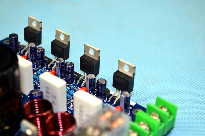 LM1875 2.0 Amplifier Board with C1237 BTL Circuit Protection 50W+50W ...