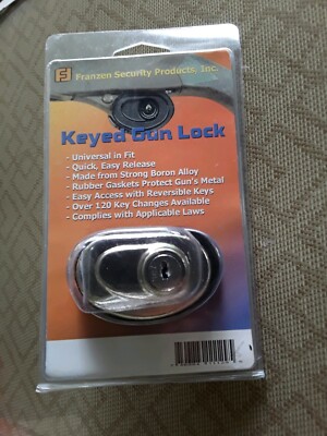 Franzen Security products, keyed gun lock BRAND NEW FACTORY SEALED!!! 8 ...