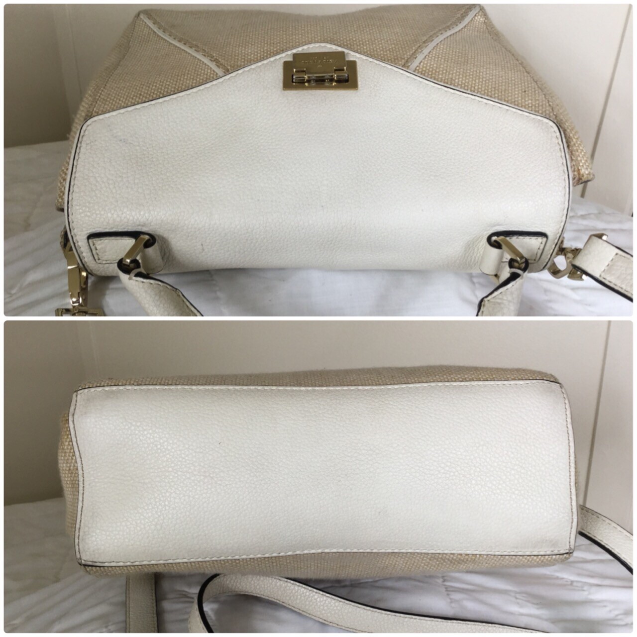 Kate Spade Natural Tweed Laurel Wesley Place Converti… - Gem