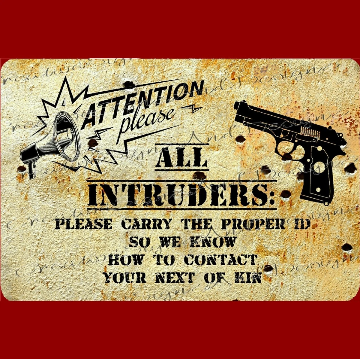 Funny Stay Out Signs