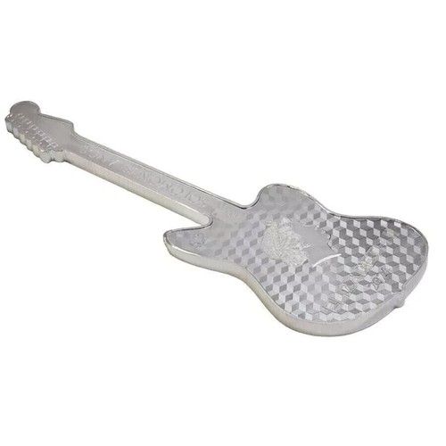 2024 Pamp Suisse Fender Jaguar Guitar Shaped 1 oz Reverse Proof Silver ...