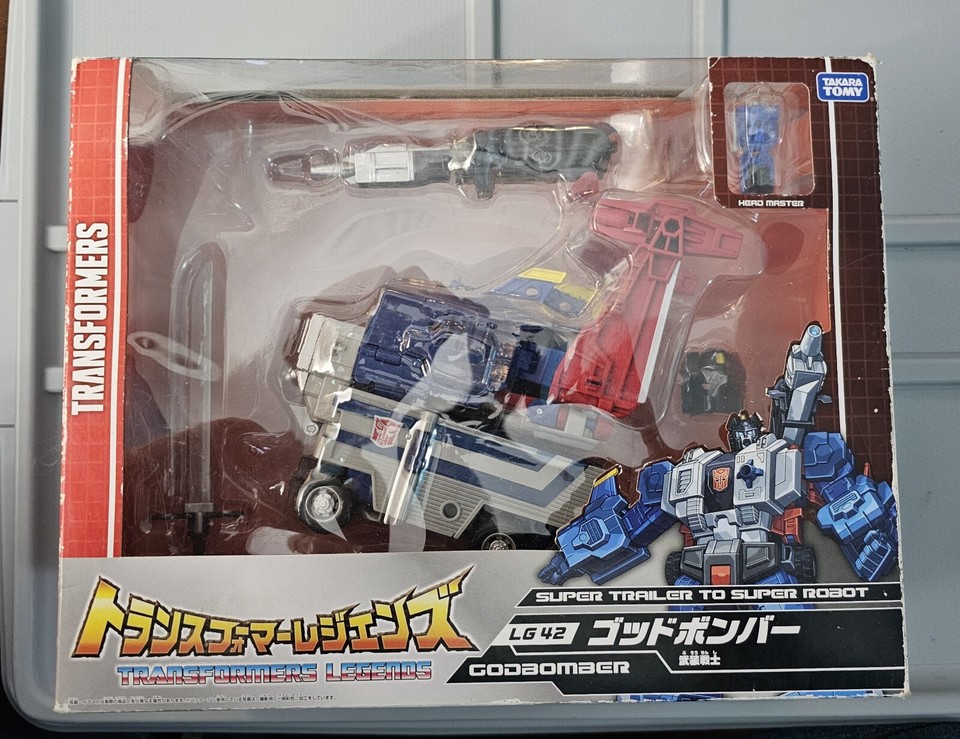 Takara Transformers Legends LG35 & LG42 Super Ginrai Optimus Prime ...