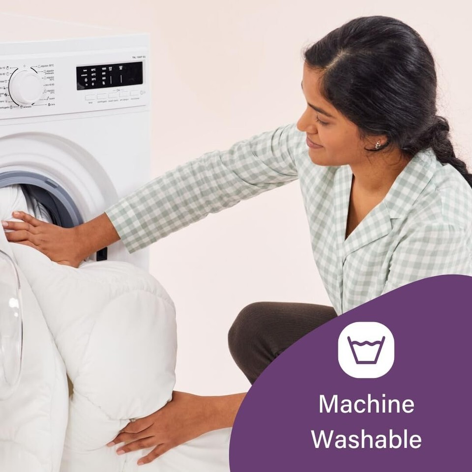 Emma Essentials 100% Microfiber Mattress Topper - All UK Sizes Avail ...