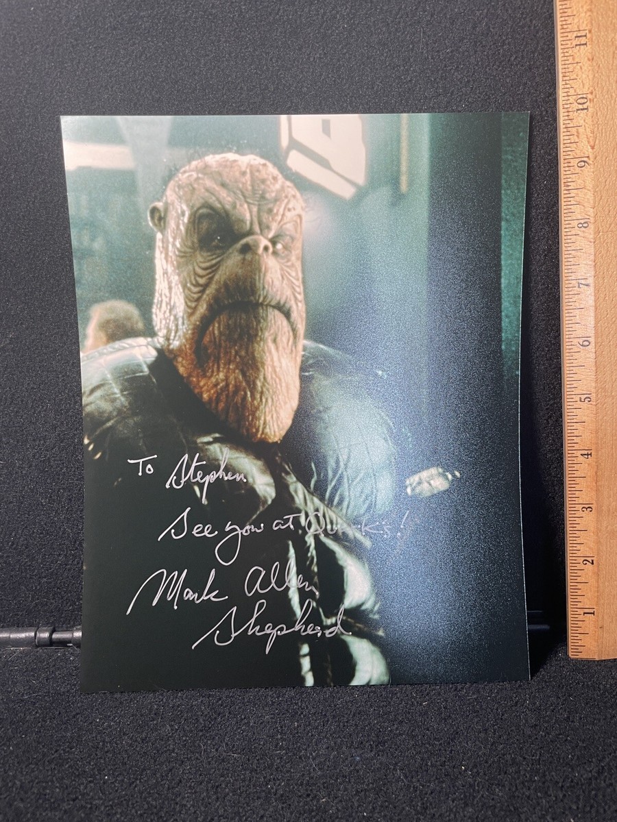 Mark Allen Shepherd Autograph