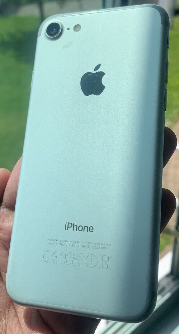 Apple iPhone 7 Black 32gb SIM Unlocked - Model A1778 GSM Smartphone ...