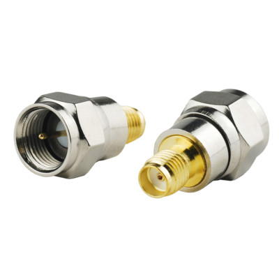 2-Pack Coaxial F Male to SMA Female Adapter for ATSC TV CableCard Tuner ...