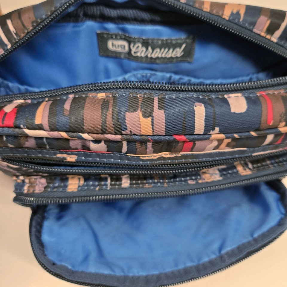 LUG Carousel Quilted Multi-Color Convertible Crossbody and Belt Bag | eBay