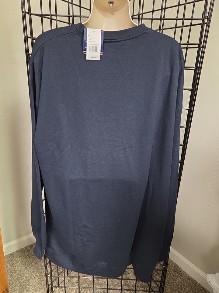 Champion Mens Big & Tall 4XLT Pullover Sweatshirt Navy Blue. New With ...
