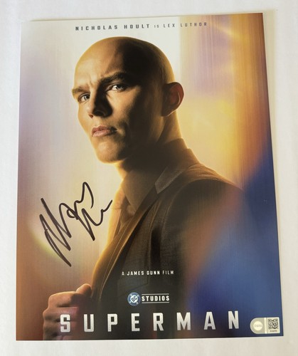 Nicholas Hoult Signed 11x14 Photo autographed Superman Lex Luthor SWAU ...